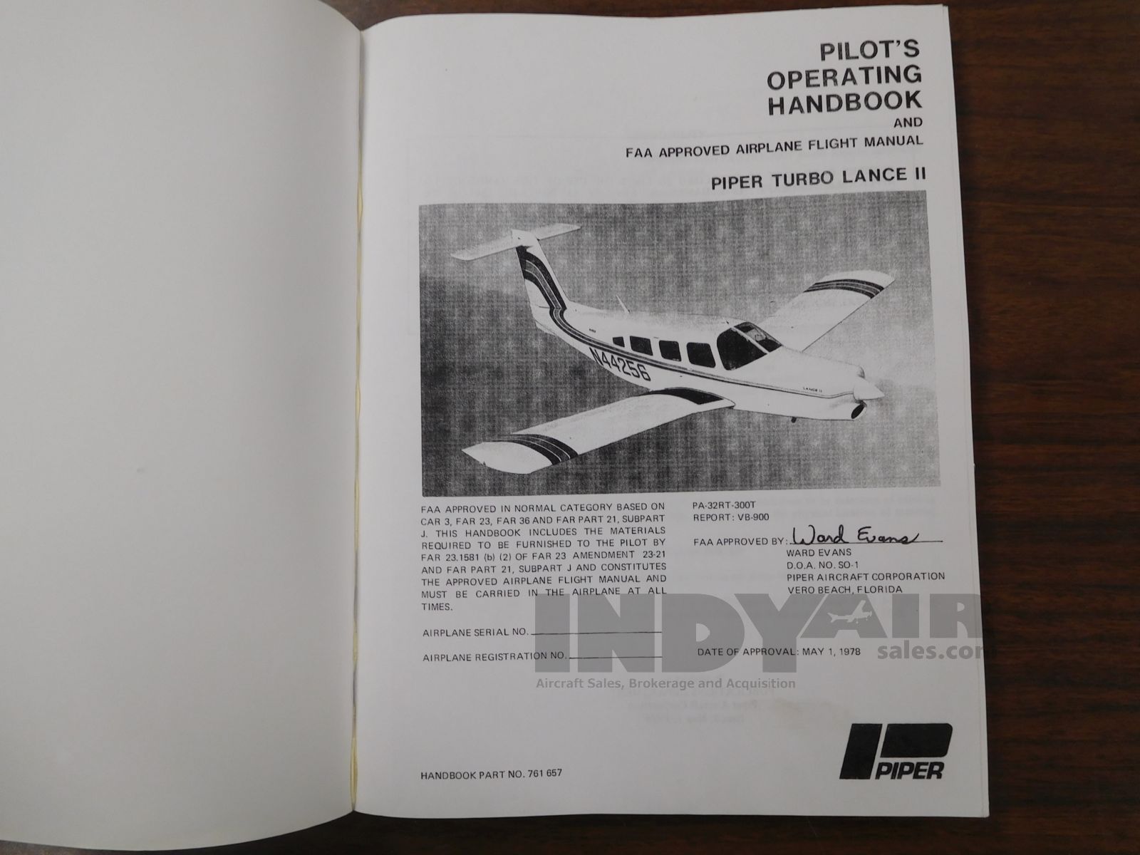 Piper Turbo Lance - N36073 - Aircraft For Sale - Indy Air Sales