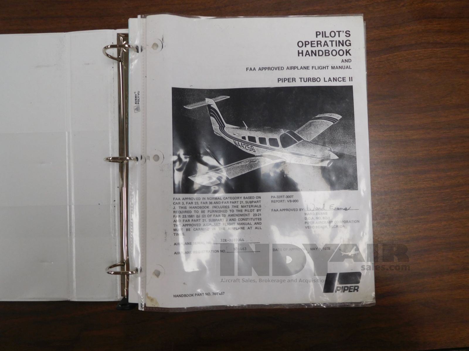 Piper Turbo Lance - N36463 - Aircraft For Sale - Indy Air Sales