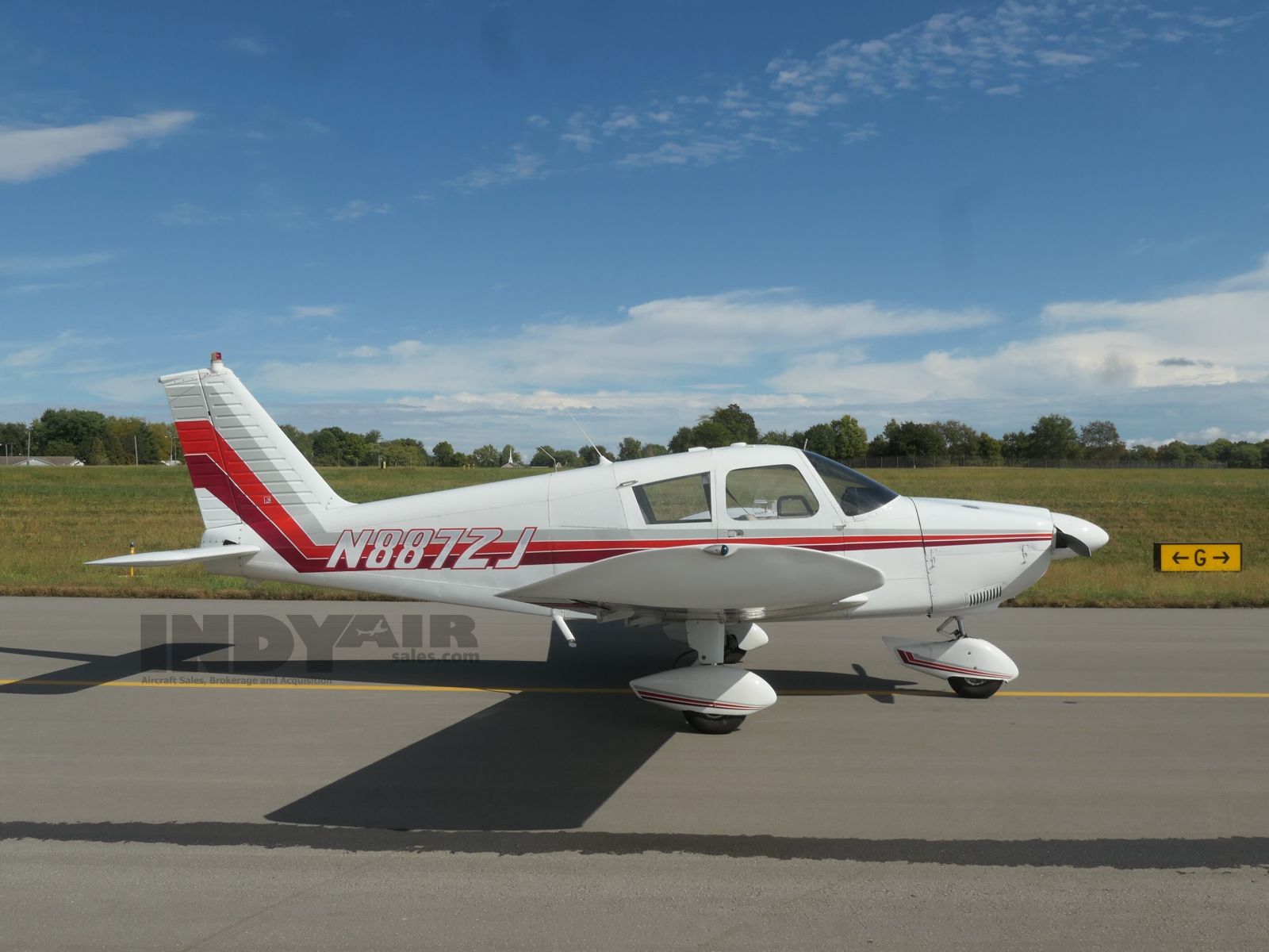 Piper Cherokee 180 - N8872J - Aircraft For Sale - Indy Air Sales
