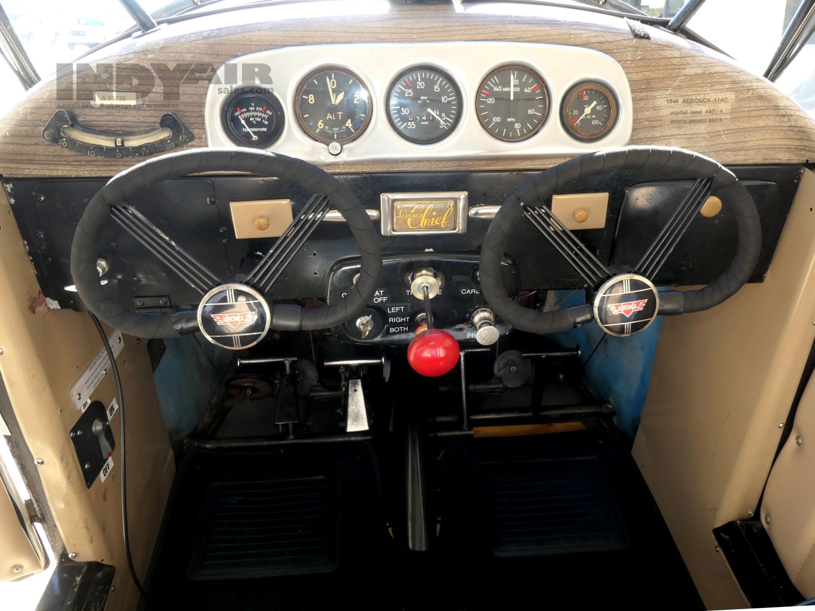 Aeronca 11AC Chief - N9572E - Aircraft For Sale - Indy Air Sales
