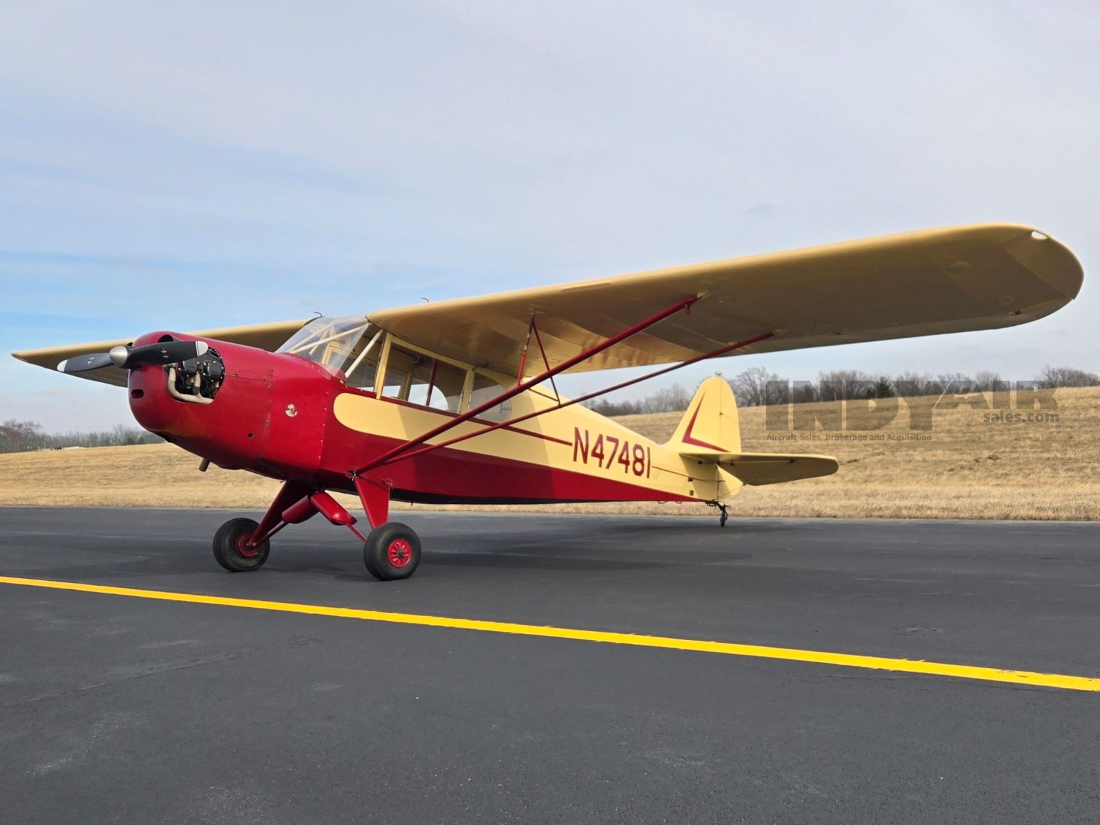 Taylorcraft DCO-65 - N47481 - Aircraft For Sale - Indy Air Sales