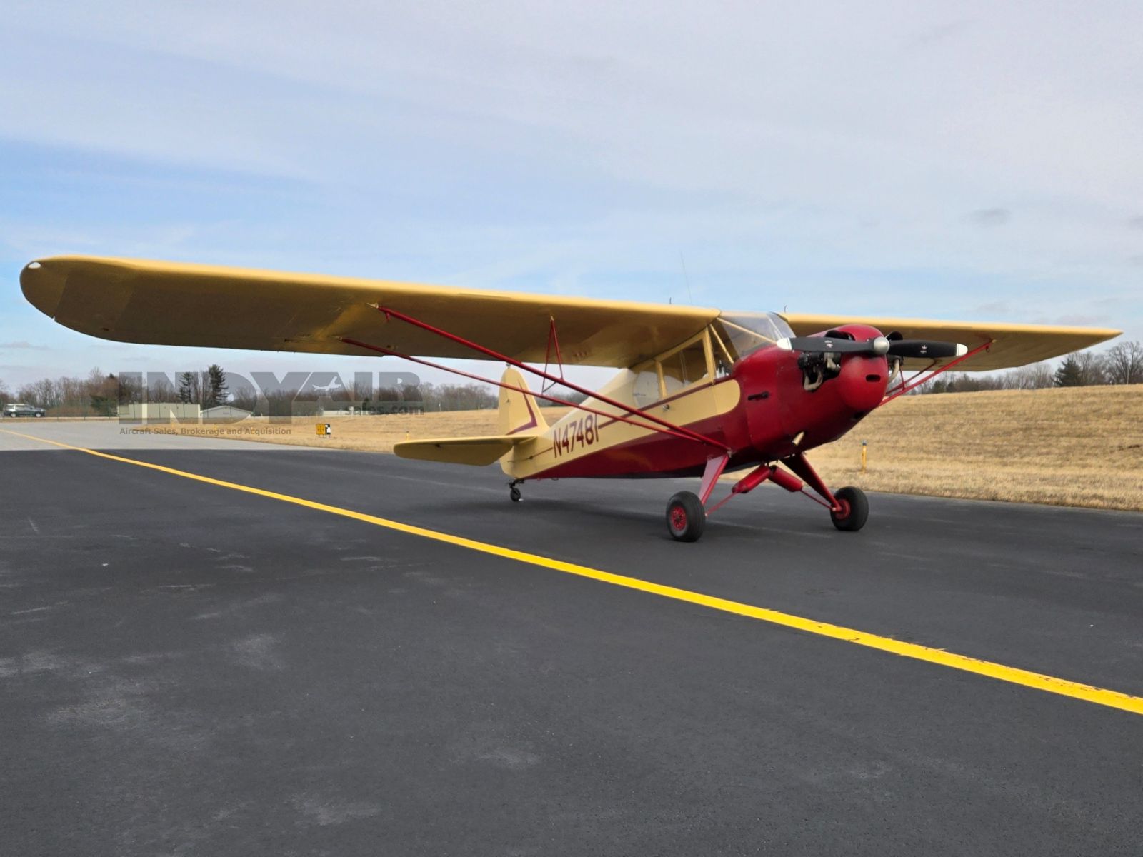Taylorcraft DCO-65 - N47481 - Aircraft For Sale - Indy Air Sales