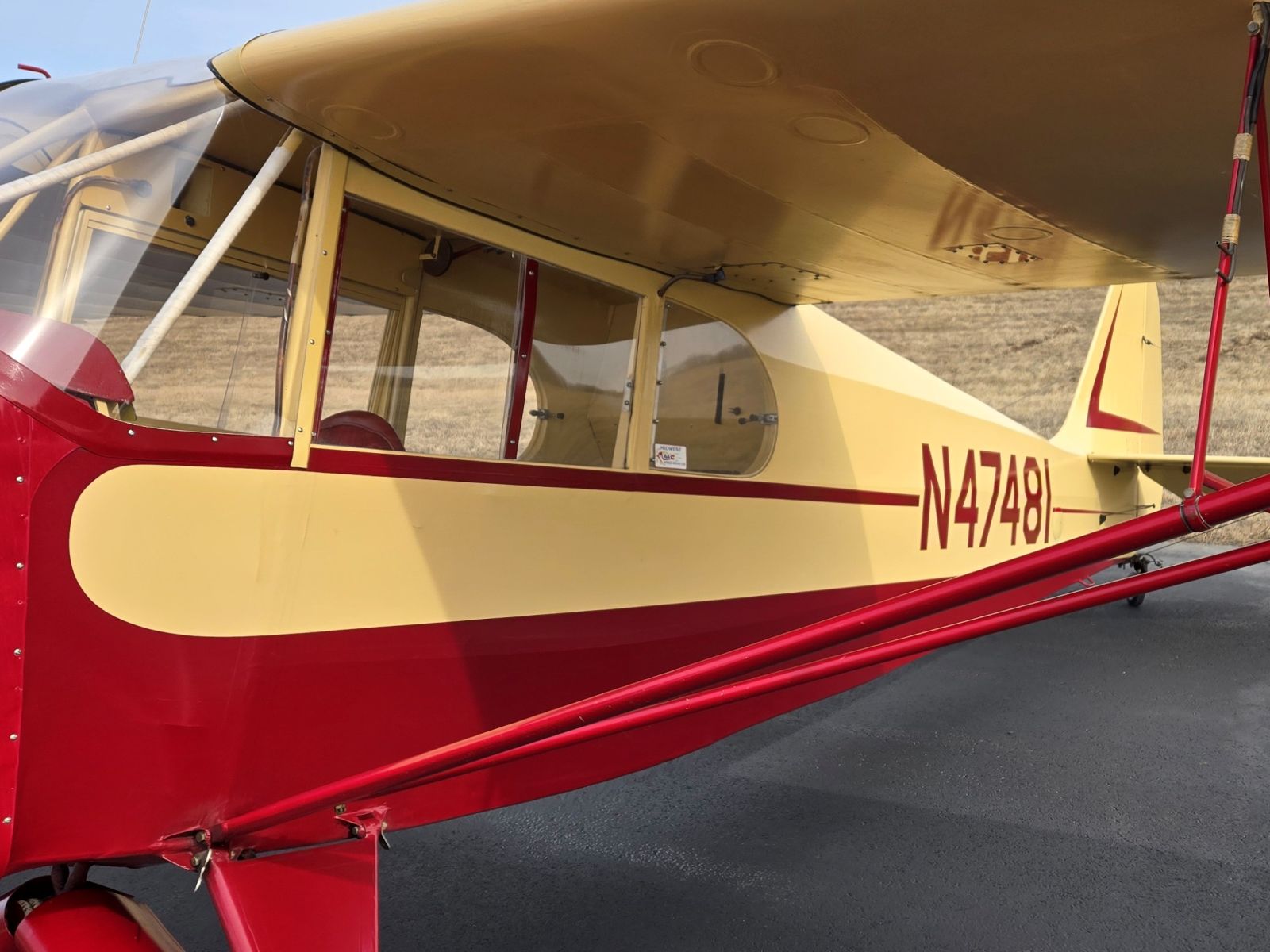 Taylorcraft DCO-65 - N47481 - Aircraft For Sale - Indy Air Sales