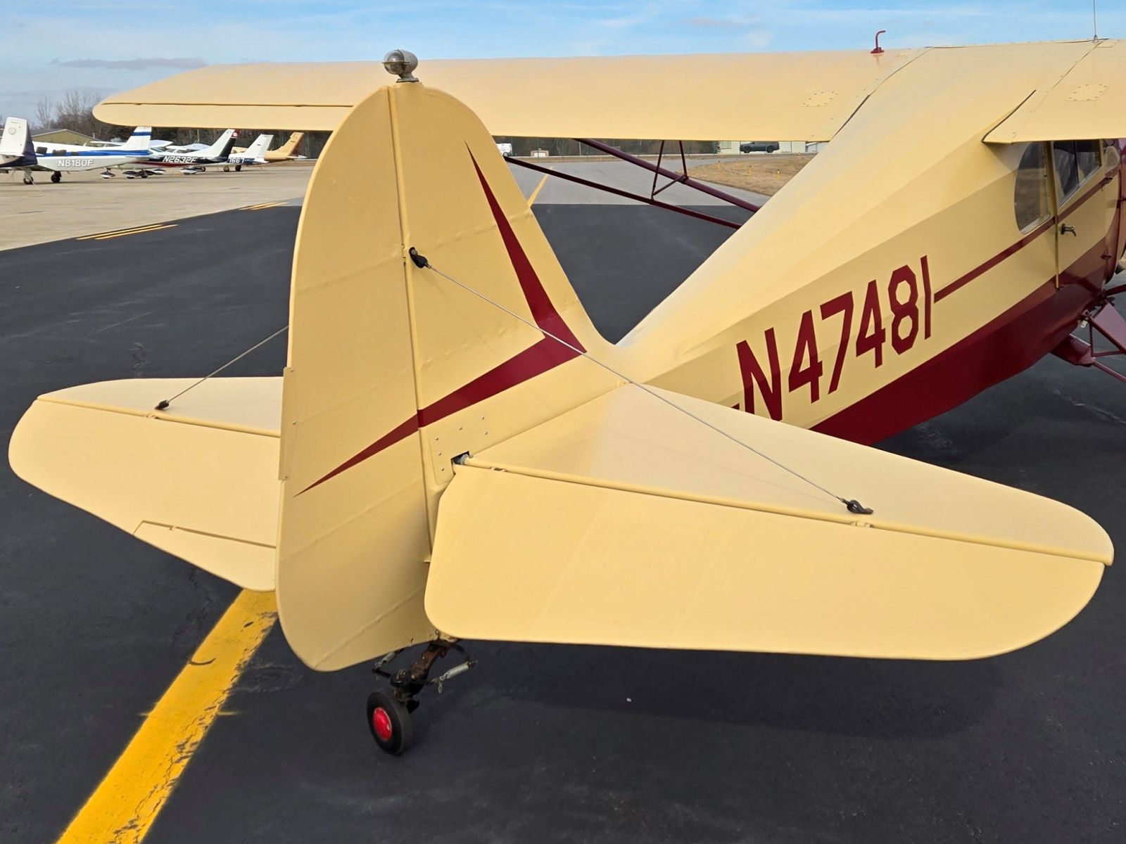 Taylorcraft DCO-65 - N47481 - Aircraft For Sale - Indy Air Sales